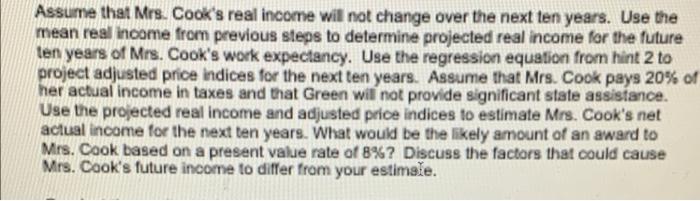 The mean real income is on the bottom right of the | Chegg.com