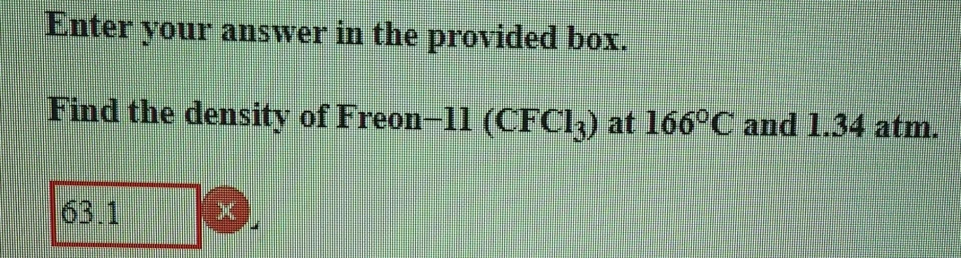 Solved Enter your answer in the provided box. Find the | Chegg.com