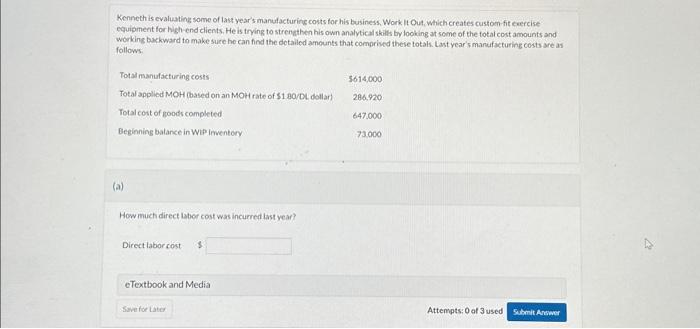Solved If FG Inventory had no ending balance but Cost of | Chegg.com