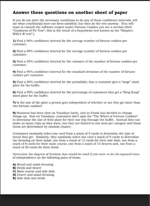 Solved Name: Class time: As you know, Frank Catton, the | Chegg.com