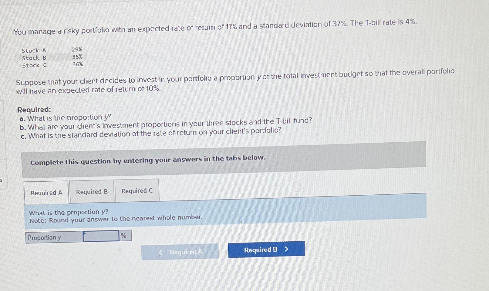 Solved You manage a risky portfolio with an expected rate of | Chegg.com
