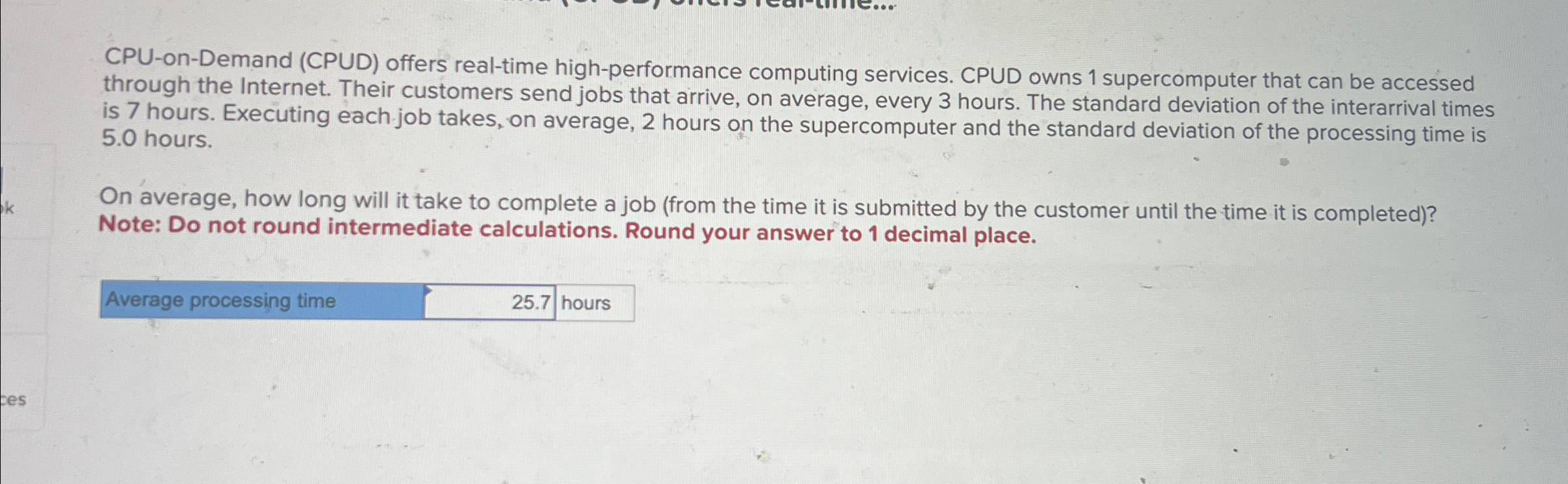 Solved CPU-on-Demand (CPUD) ﻿offers real-time | Chegg.com