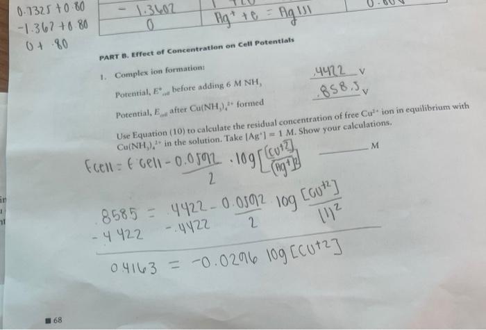 Solved i cant seem to figure out how to finsh the equations | Chegg.com