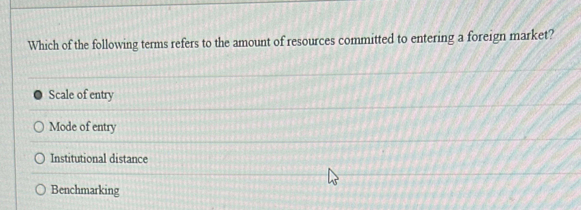 Solved Which of the following terms refers to the amount of | Chegg.com