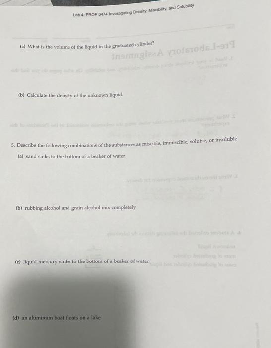 Pre-Laboratory Assignment 1. Read in your textbook | Chegg.com