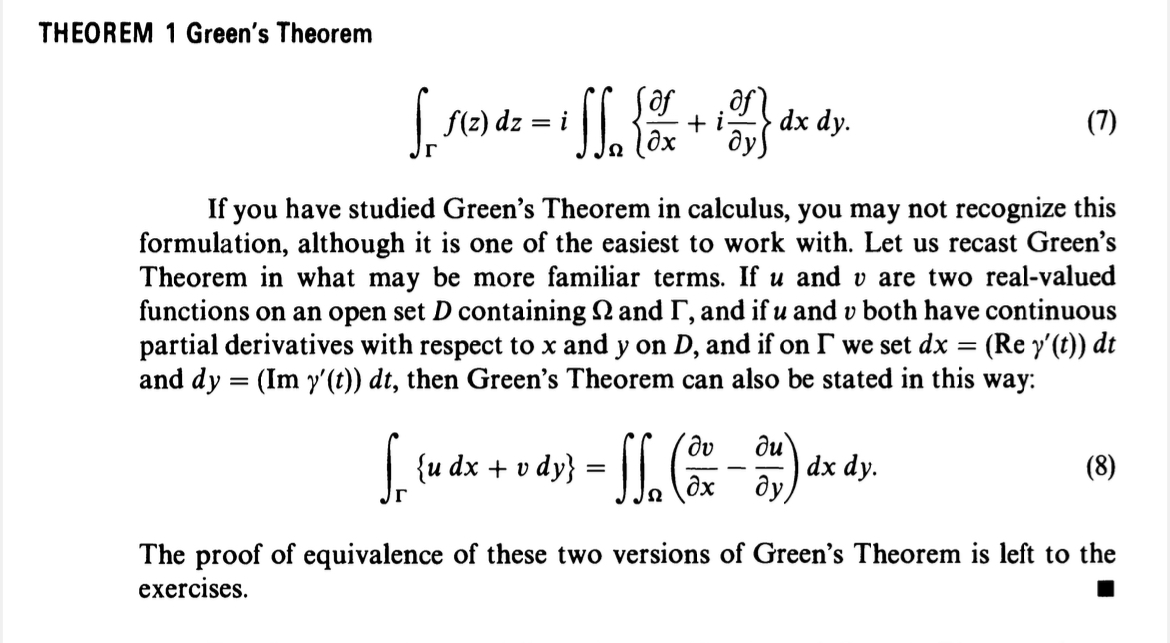Solved Theorem 1 ﻿greens