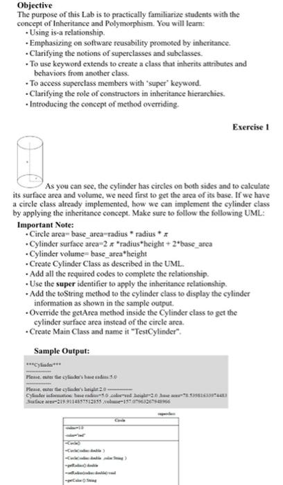 Solved Objective The purpose of this Lab is to practically | Chegg.com