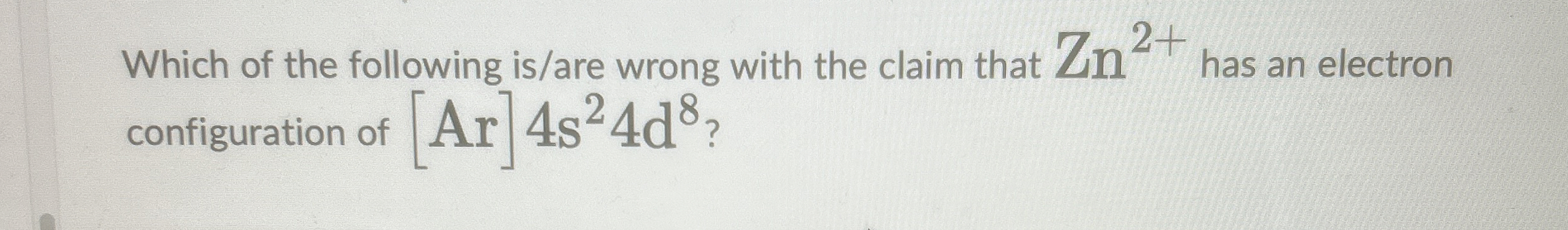 Solved Which of the following is/are wrong with the claim | Chegg.com