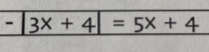 Solved 13x +41 = 5x + 4 | Chegg.com