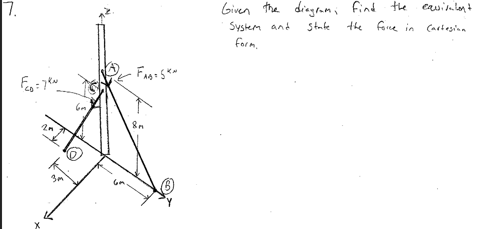 Solved Given the diagram; find the equivalentsystem and | Chegg.com