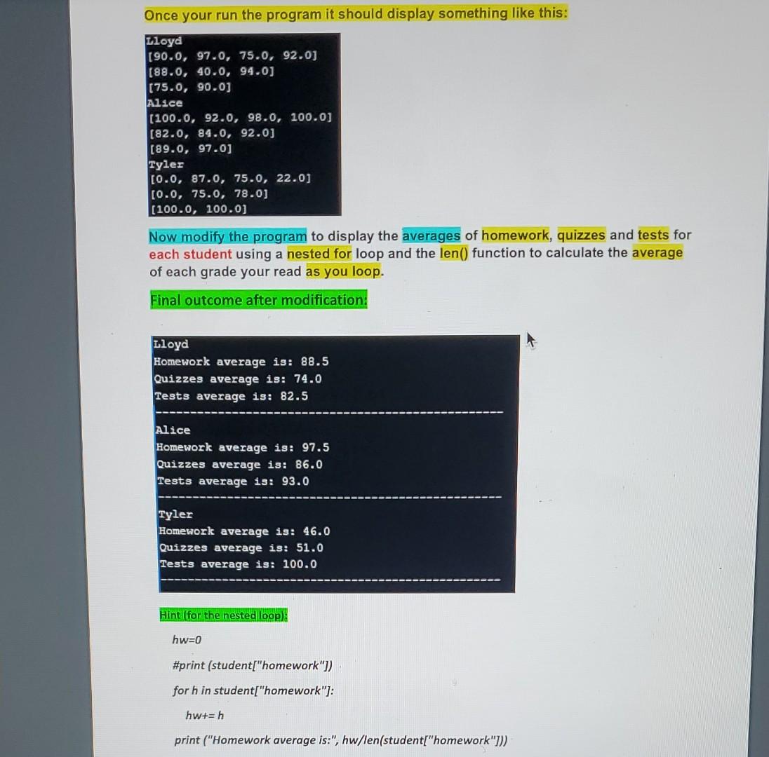 Solved Program \#3: Gradebook Report (60 pts) - Create a | Chegg.com Solved Program \#3: Gradebook Report (60 pts) - Create a | Chegg.com