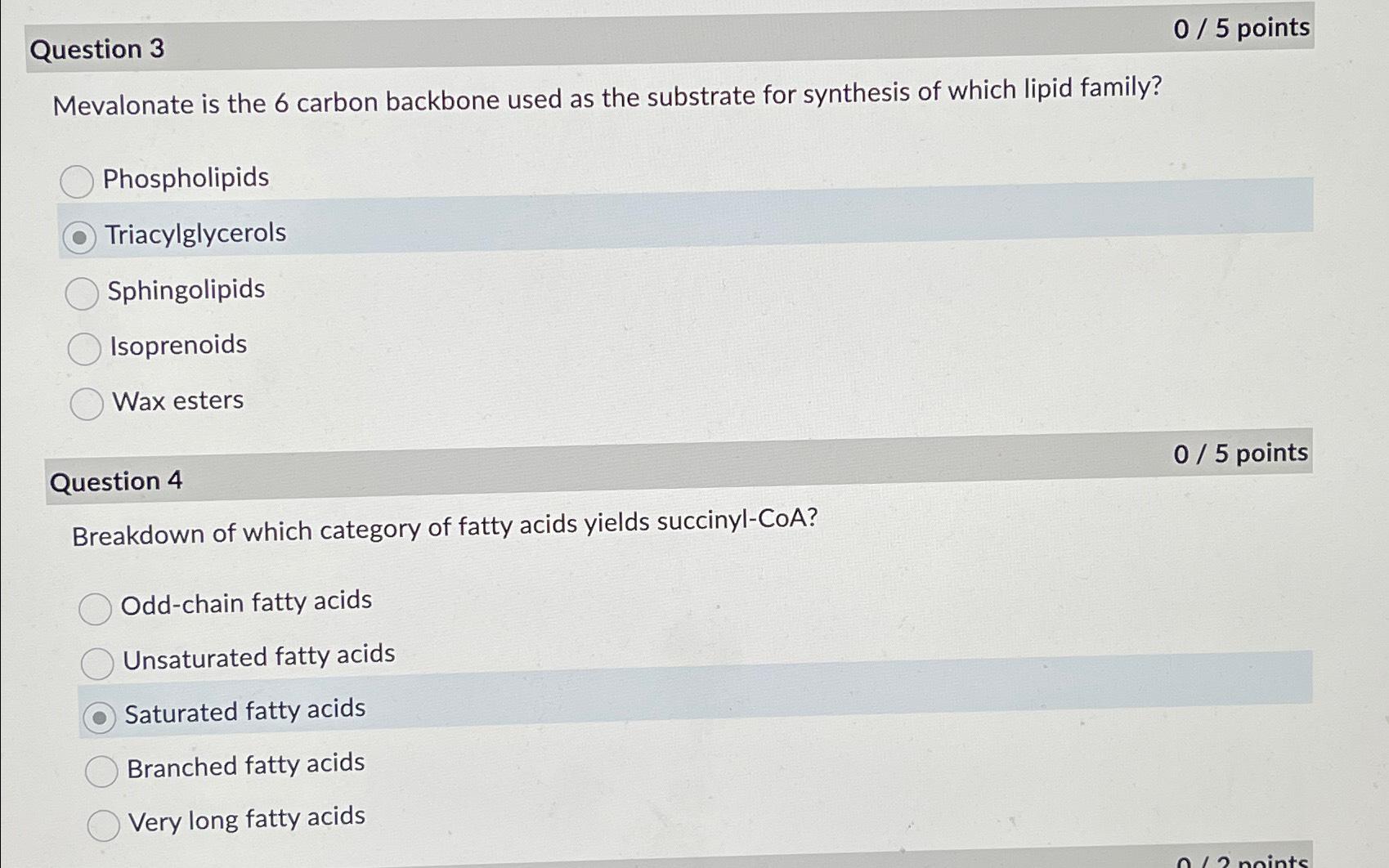 Solved Question 305 pointsMevalonate is the 6 carbon | Chegg.com Solved Question 305 pointsMevalonate is the 6 carbon | Chegg.com