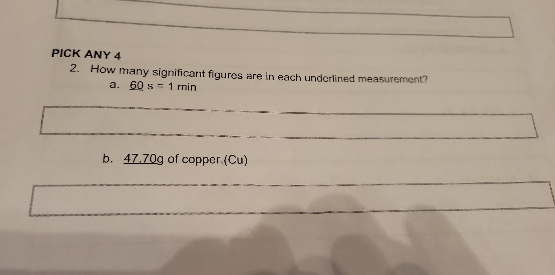 Solved Describe the accuracy and precision of each student's | Chegg.com