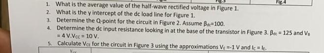 Solved 1. What is the average value of the half-wave | Chegg.com