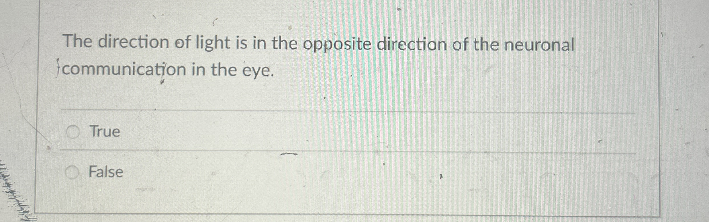Solved The direction of light is in the opposite direction | Chegg.com