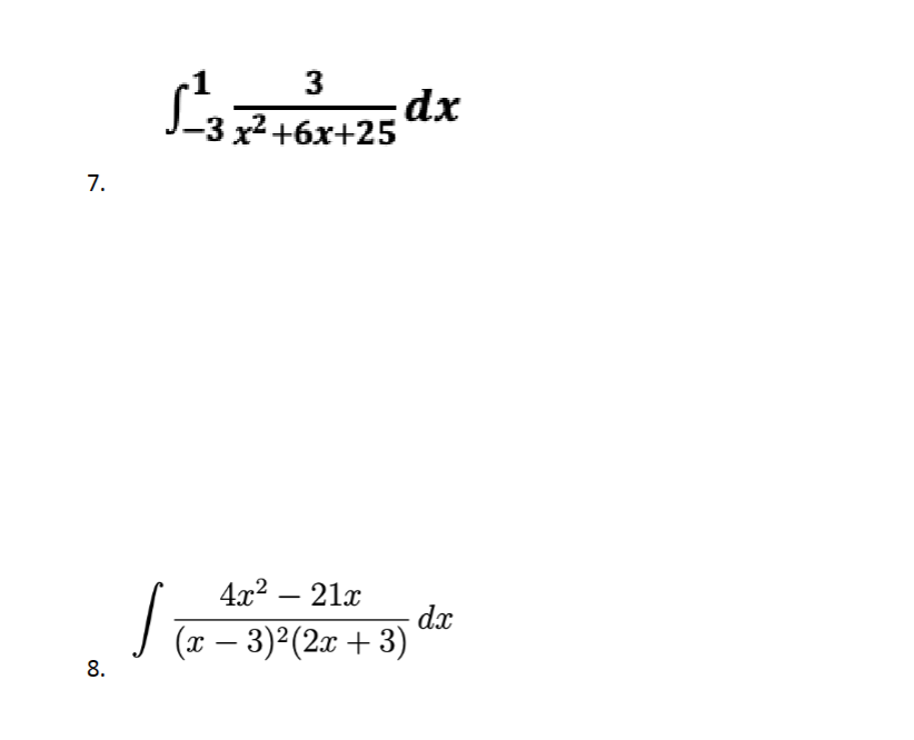 Solved Evaluate the integrals. State the method you are | Chegg.com