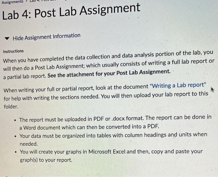 Instructions When you have completed the data | Chegg.com