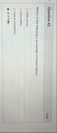 Solved Question 422 ﻿ptsWhich of the following is an example | Chegg.com