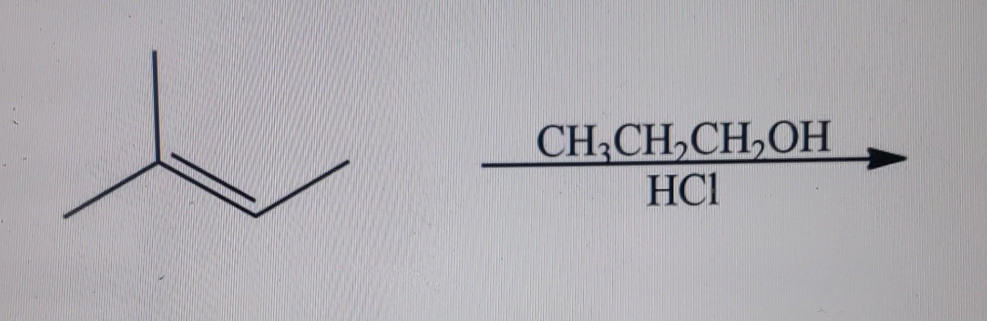 Solved CH2CH,CH, OH НСІ | Chegg.com