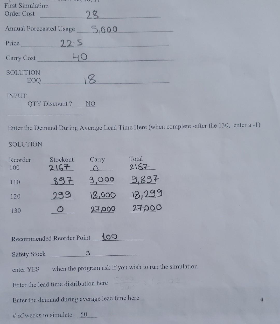 OPERATIONS MANAGEMENT Homework = 15-17 OPERATIONS | Chegg.com
