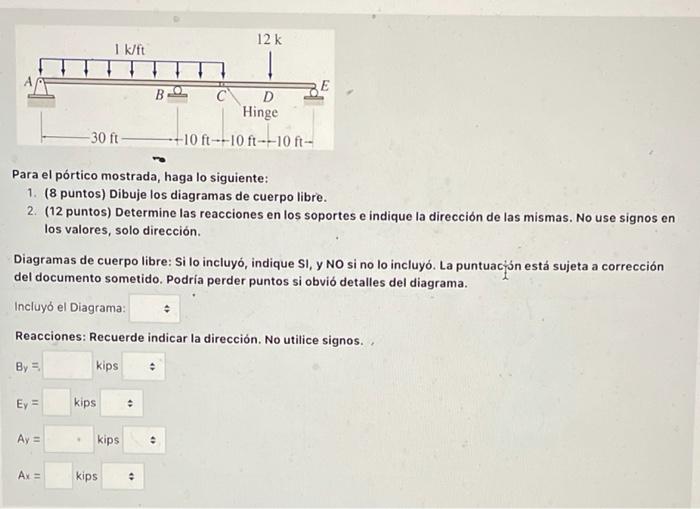 Solved For the gantry shown, do the following: (8 marks) | Chegg.com