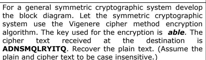 Solved For a general symmetric cryptographic system develop | Chegg.com