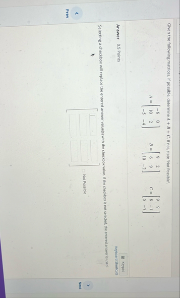 Solved e blank by performing the indicated elementary row | Chegg.com