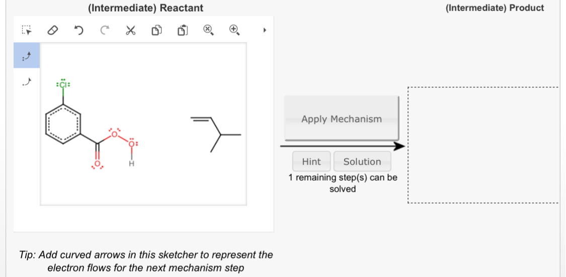 Solved (Intermediate) Reactant(Intermediate) | Chegg.com Solved (Intermediate) Reactant(Intermediate) | Chegg.com