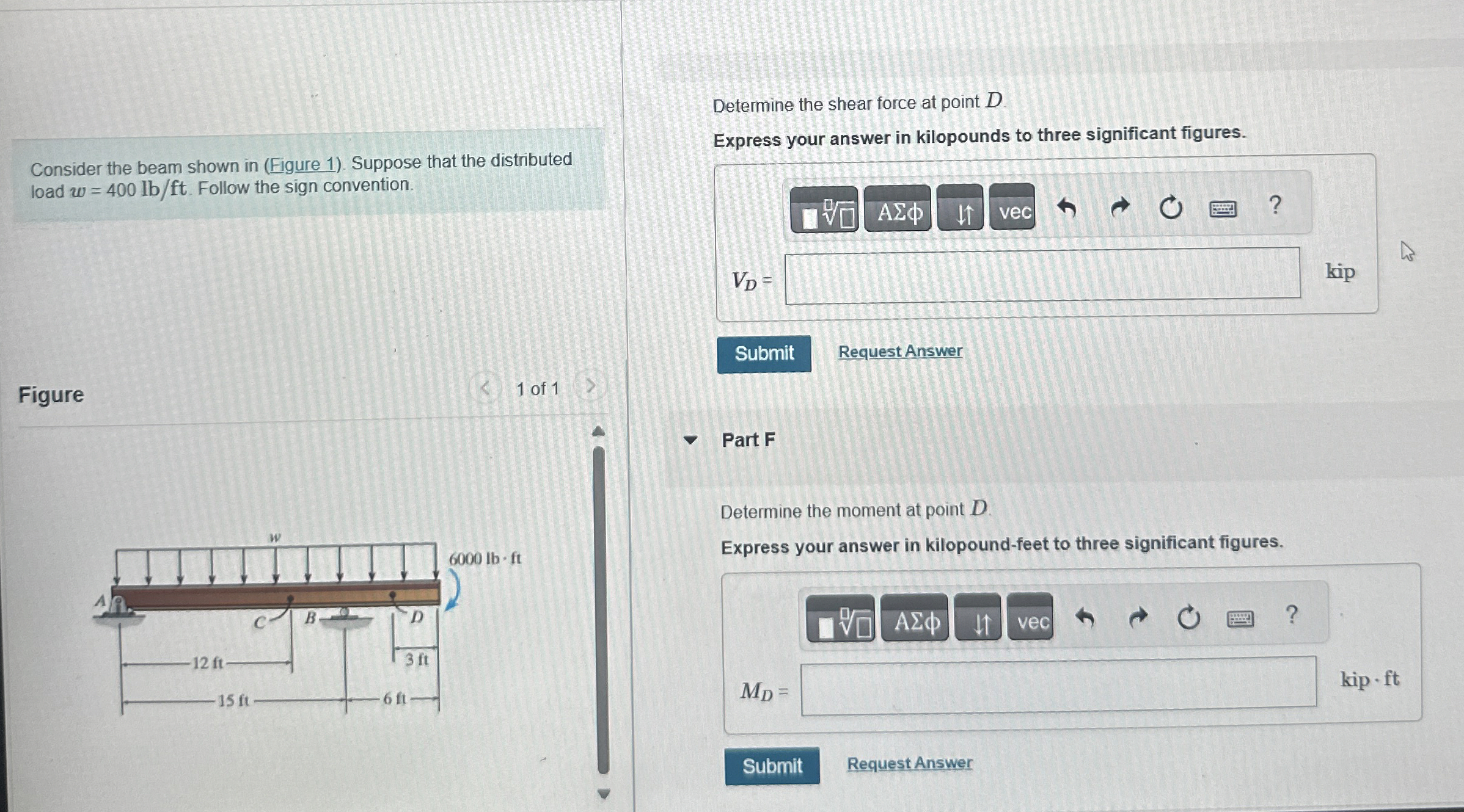 Solved Consider the beam shown in (Figure 1). ﻿Suppose that | Chegg.com
