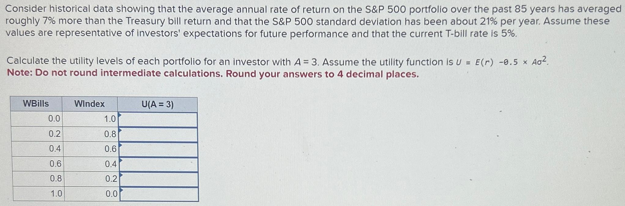 Solved Consider historical data showing that the average | Chegg.com