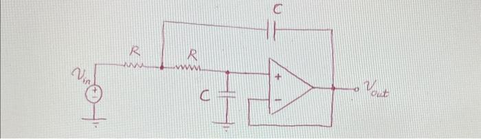 Solved Find the transfer function (second order two pole | Chegg.com
