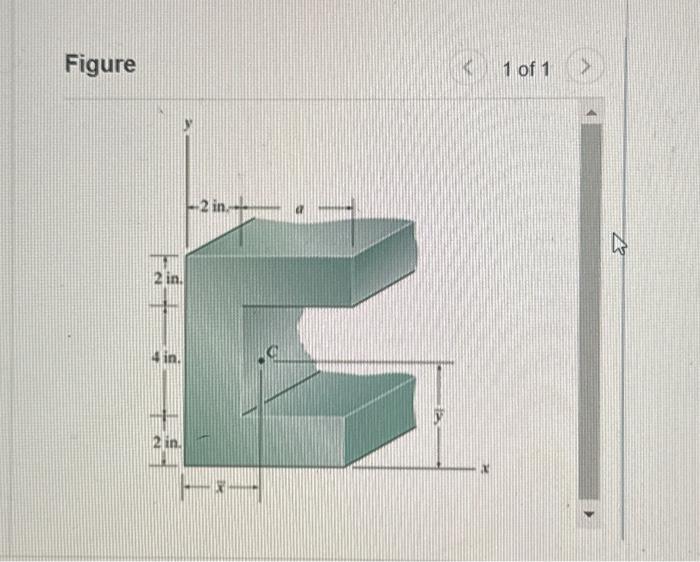Solved Consider The Cross Sectional Area In Figure 1 And