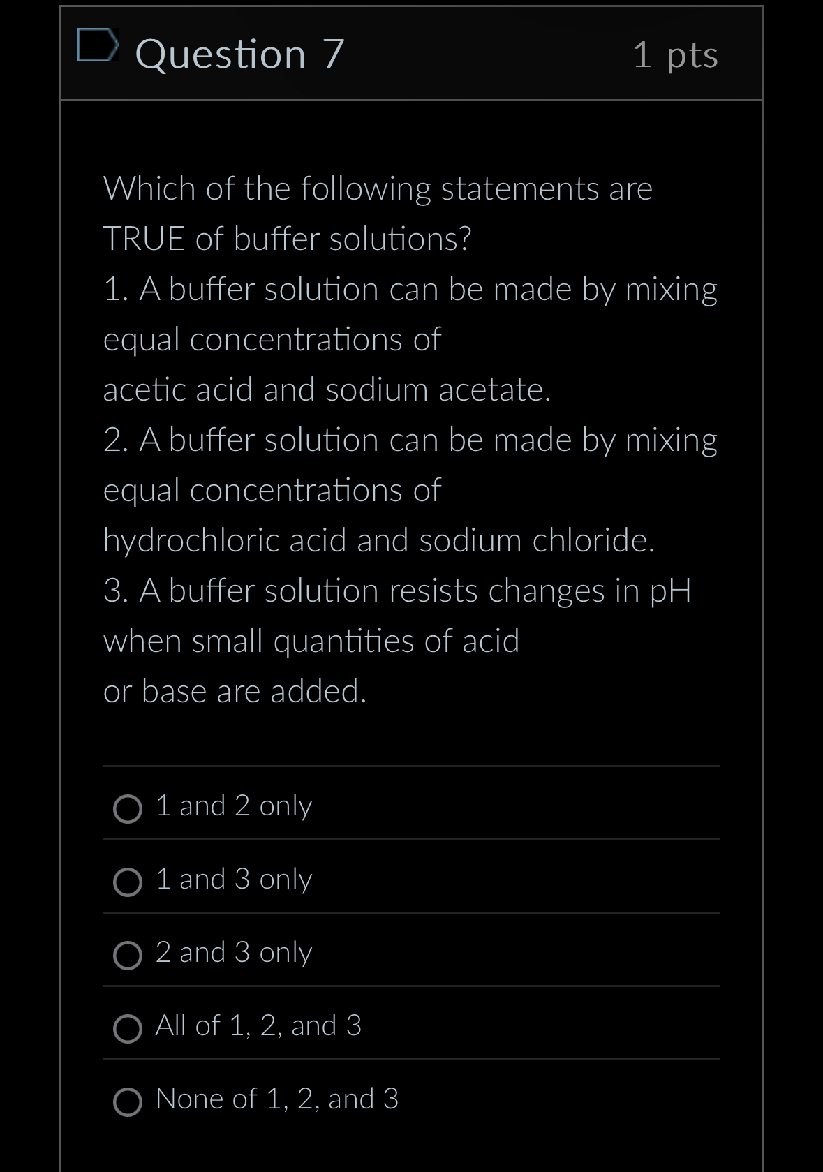 Solved Question 71 ﻿ptsWhich of the following statements are | Chegg.com
