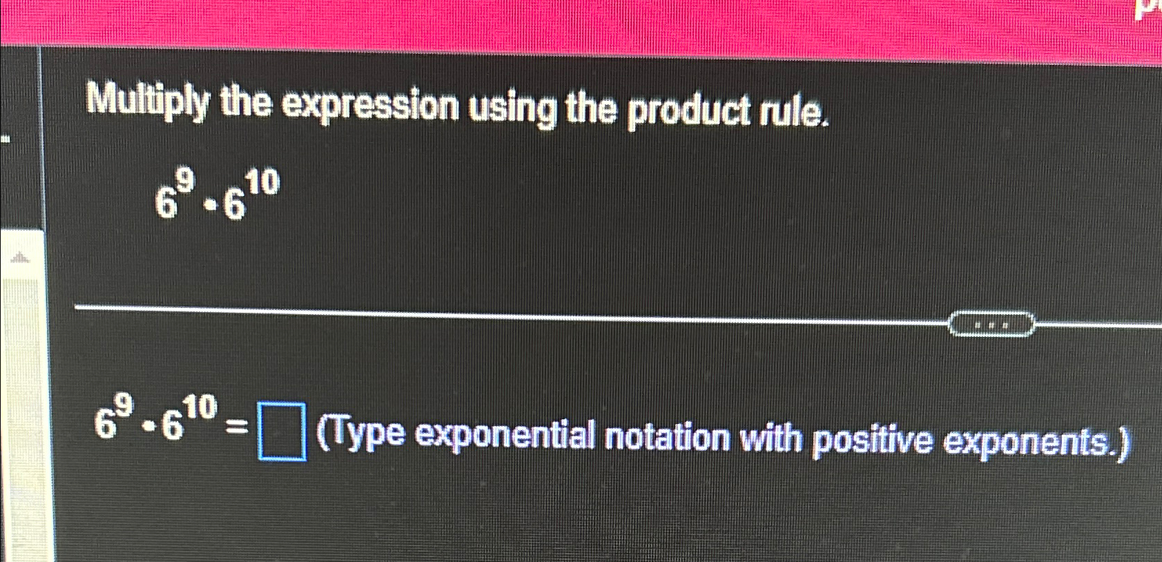 Solved Multiply the expression using the product | Chegg.com