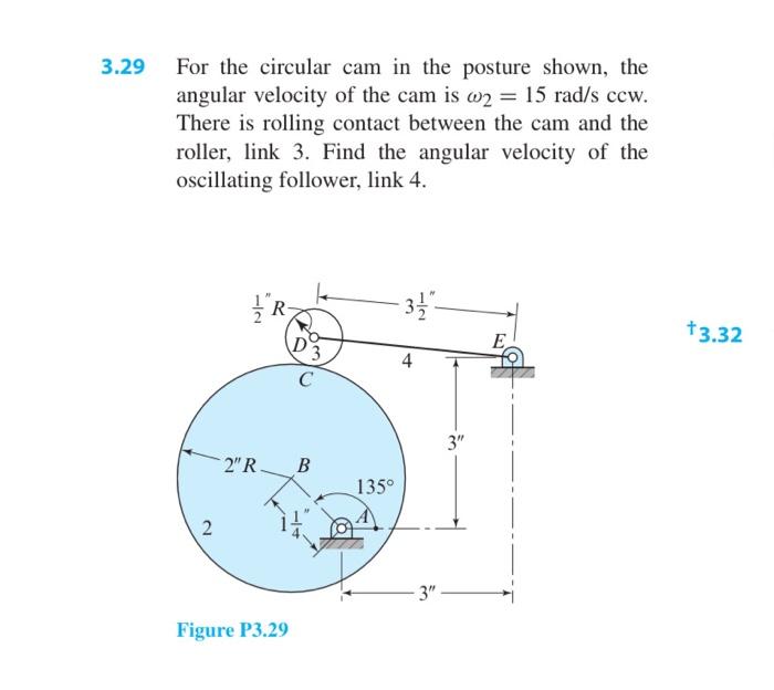 Solved For the circular cam in the posture shown, the | Chegg.com Solved For the circular cam in the posture shown, the | Chegg.com