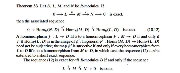 Solved Theorem 33. ﻿Let D,L,M, ﻿and N ﻿be R-modules. | Chegg.com