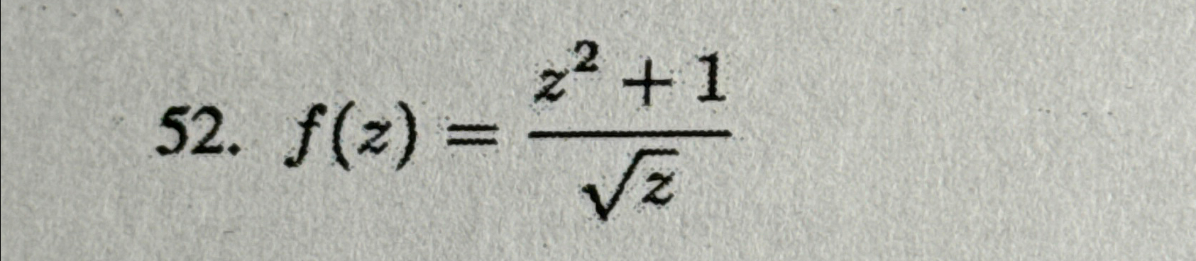 Solved f(z)=z2+1z2 ﻿find the derivative | Chegg.com