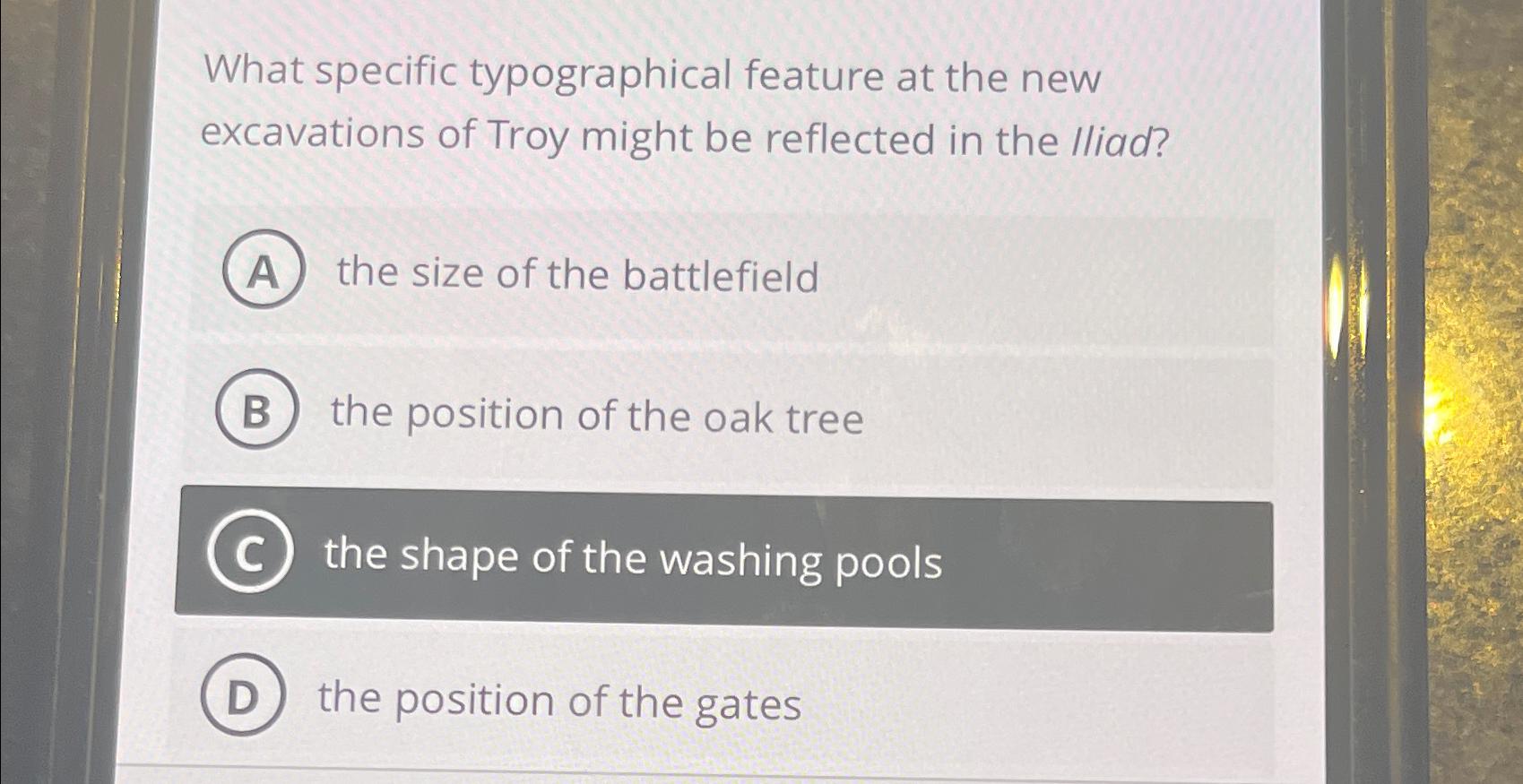 Solved What specific typographical feature at the new | Chegg.com