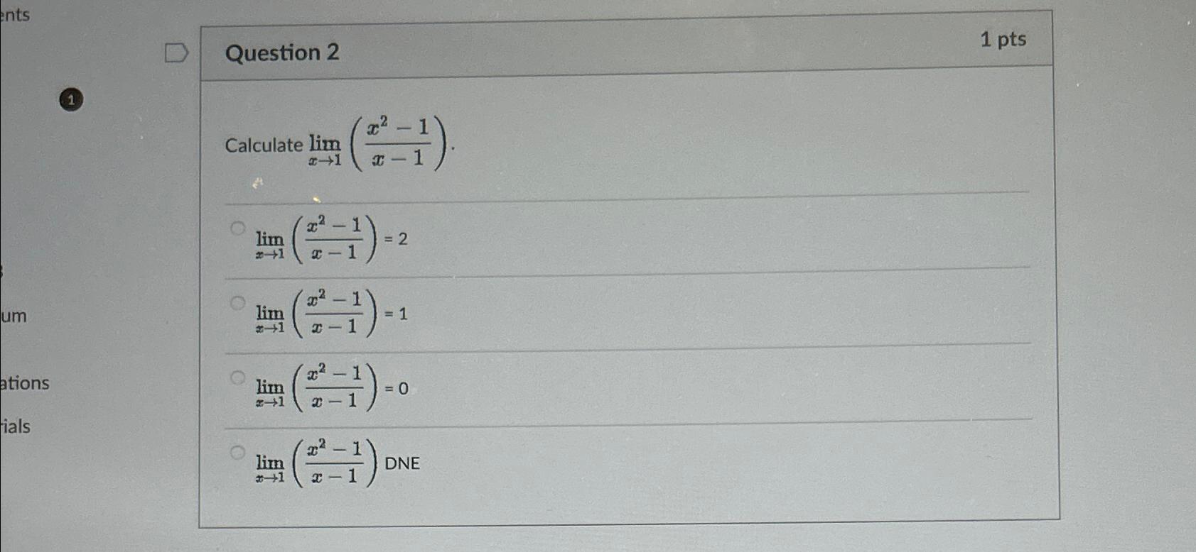 Solved Question 21 ﻿ptsCalculate | Chegg.com