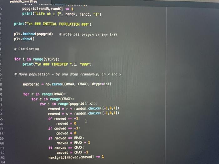 import random import matplotlib.pyplot as plt pilt | Chegg.com