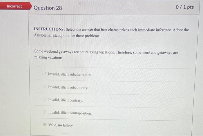 INSTRUCTIONS: Select the answer that best | Chegg.com