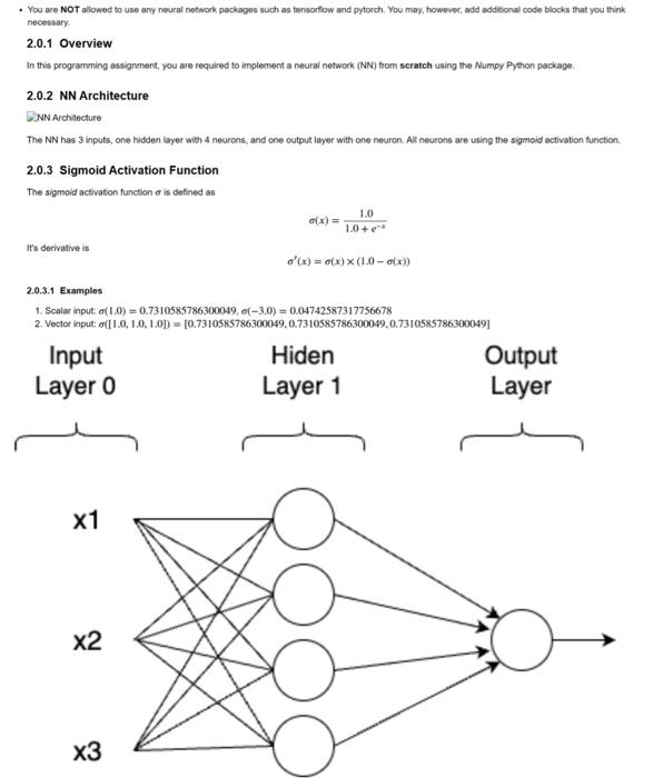 Solved - You are NOT allowed to use any neural network | Chegg.com