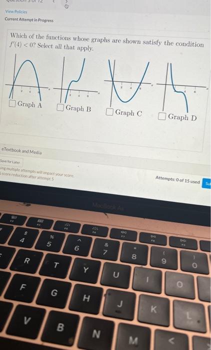 Solved Which of the functions whose graphs are shown satisfy | Chegg.com