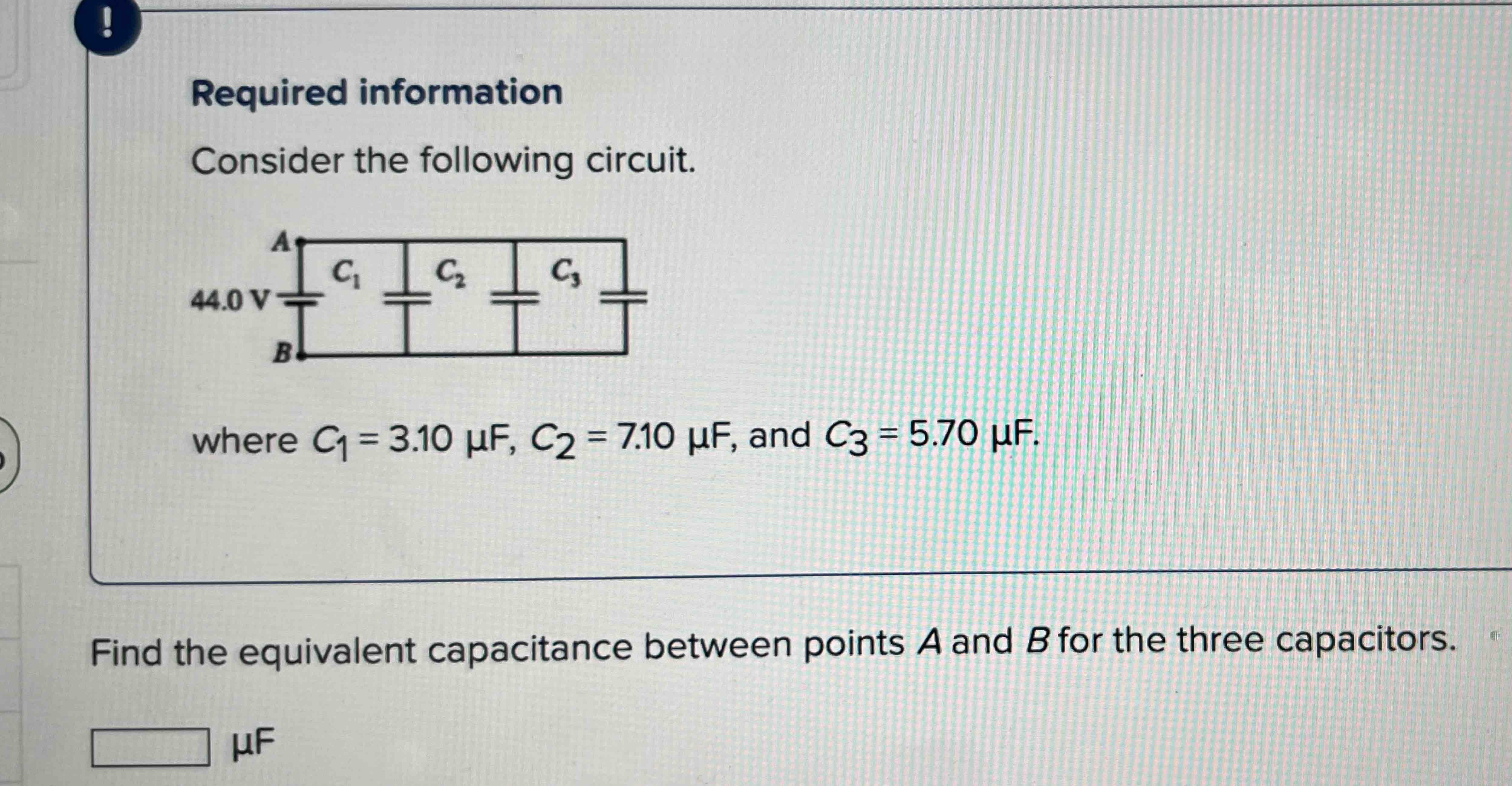 Solved Required informationConsider the following | Chegg.com