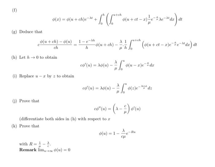5. (Optional) Ruin probability. Considering Cramer - | Chegg.com