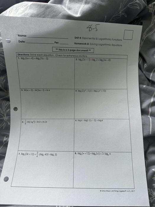 Solved need help solving this paper | Chegg.com
