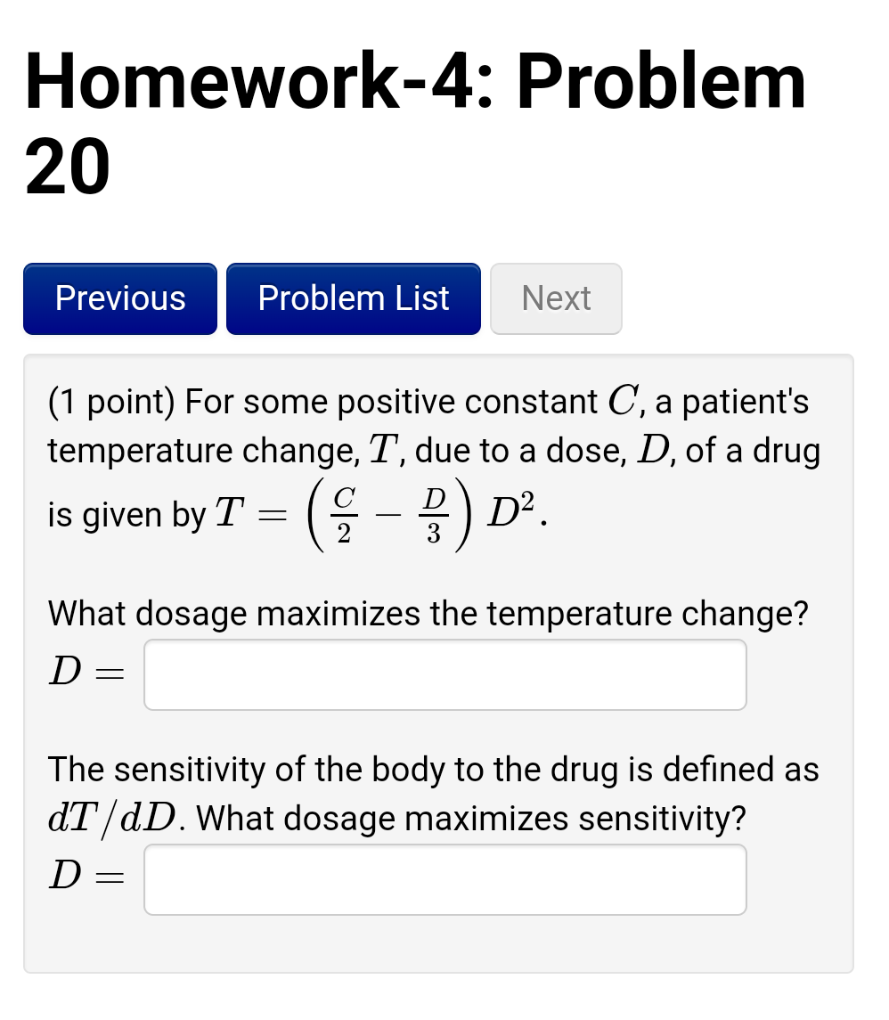 Homework-4: Problem 20 Previous | Chegg.com