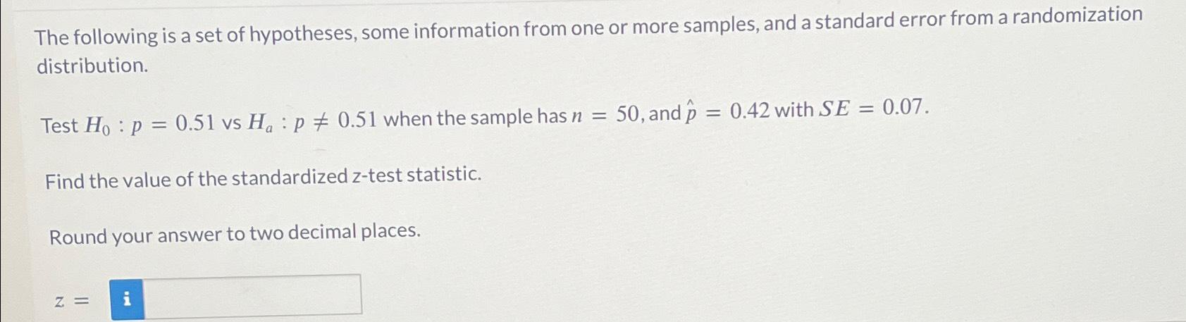 Solved The following is a set of hypotheses, some | Chegg.com