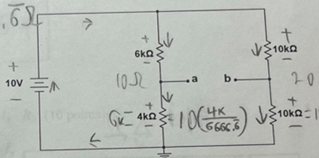 Solved find the following voltages Va, ﻿Vb, ﻿and Vba | Chegg.com