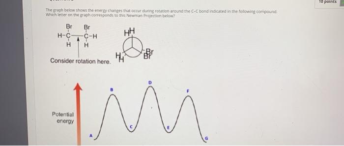 Solved QUESTION 1 10 points Rank the conformers of butane in | Chegg.com